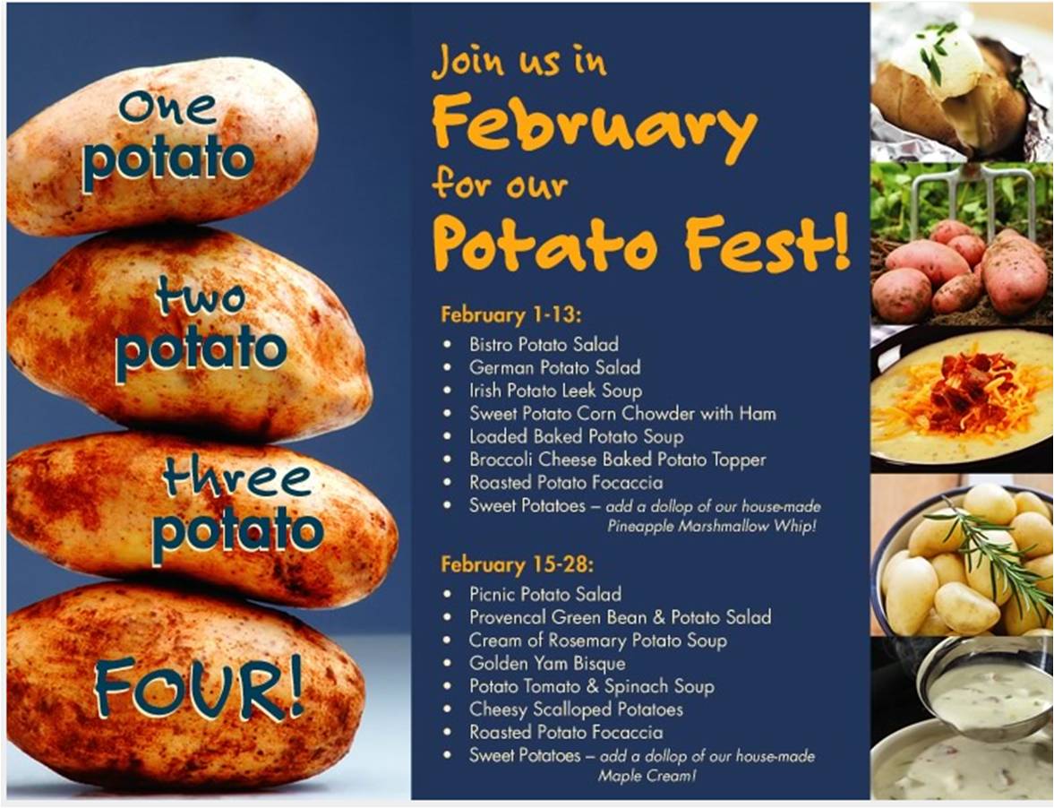 Potato Fest at Souplantation *Giveaway* - Rockin Mama™