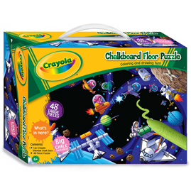 Summer of Toys: Chalkboard Floor Puzzles by Crayola - Rockin Mama™
