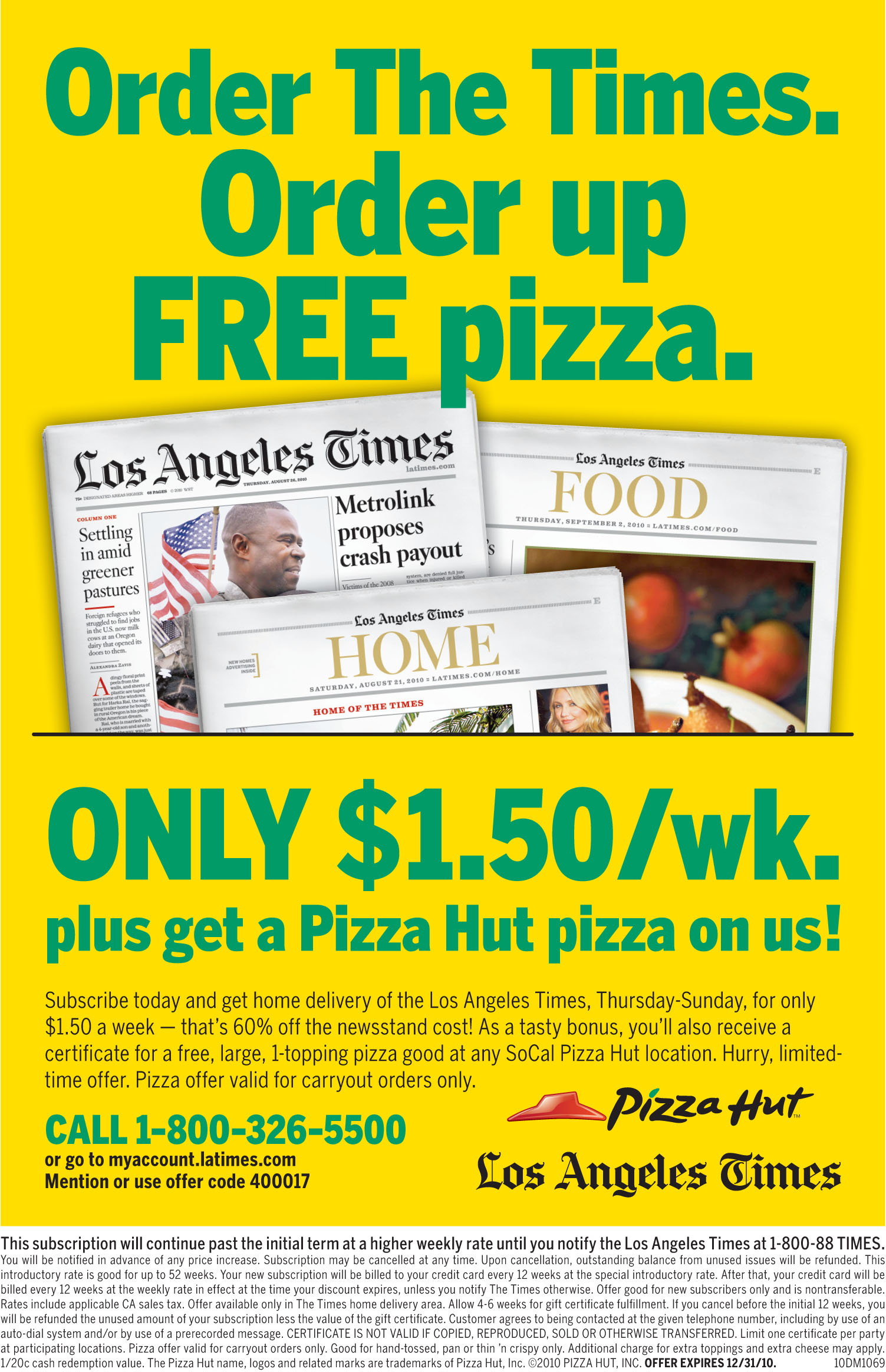 Special Offers For New Los Angeles Times Subscribers - Rockin Mama™