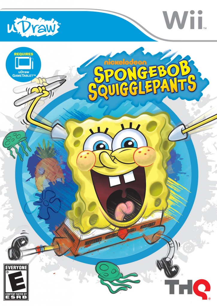 SpongeBob SquigglePants Debuts For uDraw On Wii - Rockin Mama™