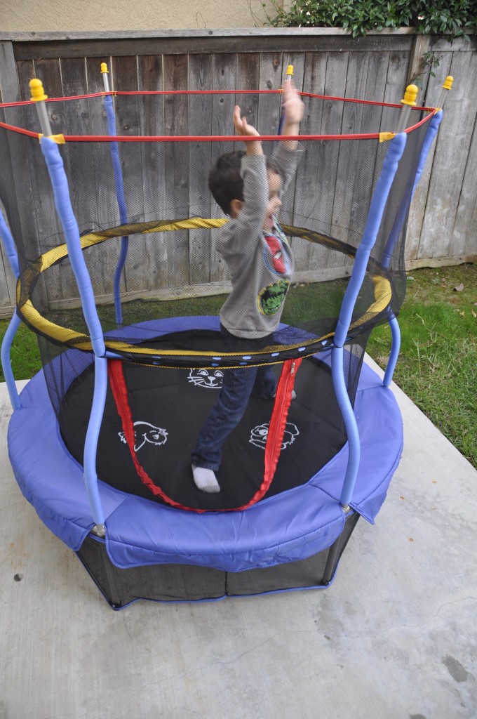 Bounce-n-Learn Trampoline from Skywalker Trampolines
