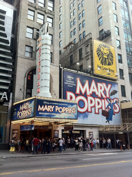 Mary Poppins Live On Stage at The New Amsterdam Theatre - Rockin Mama™