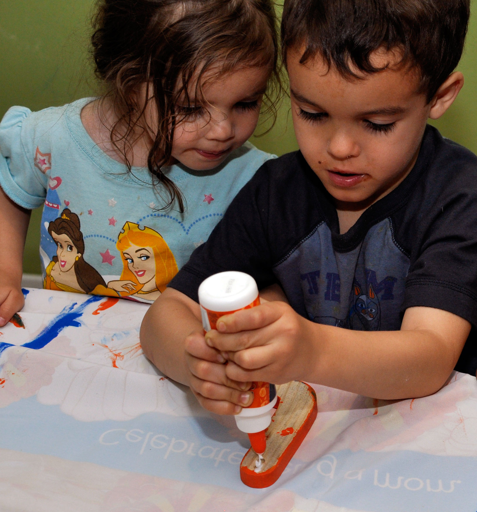 Crafting With Kids: Monogram Art - Rockin Mama™