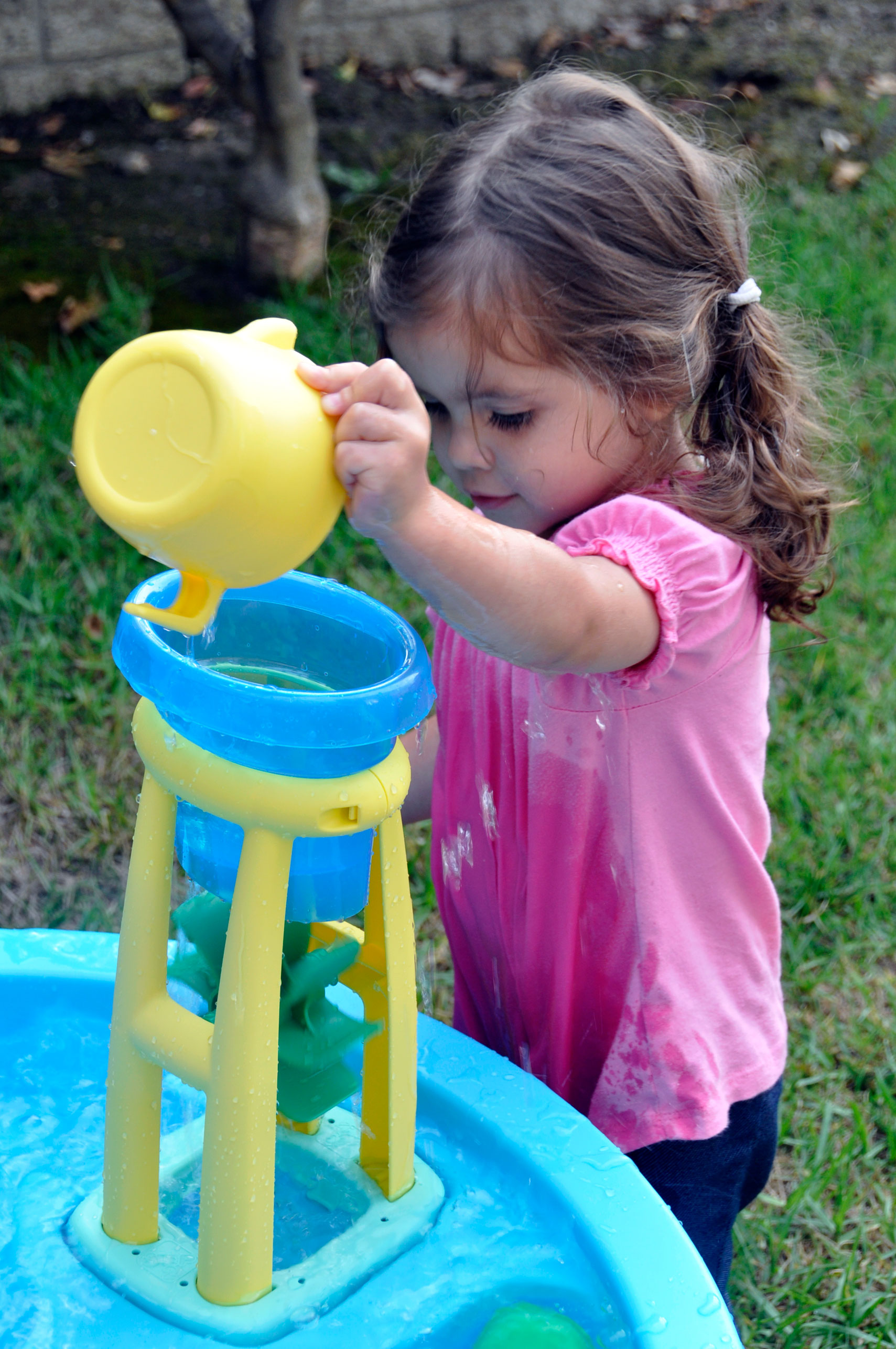 Making a Splash! Step2's WaterWheel Play Table - Rockin Mama™
