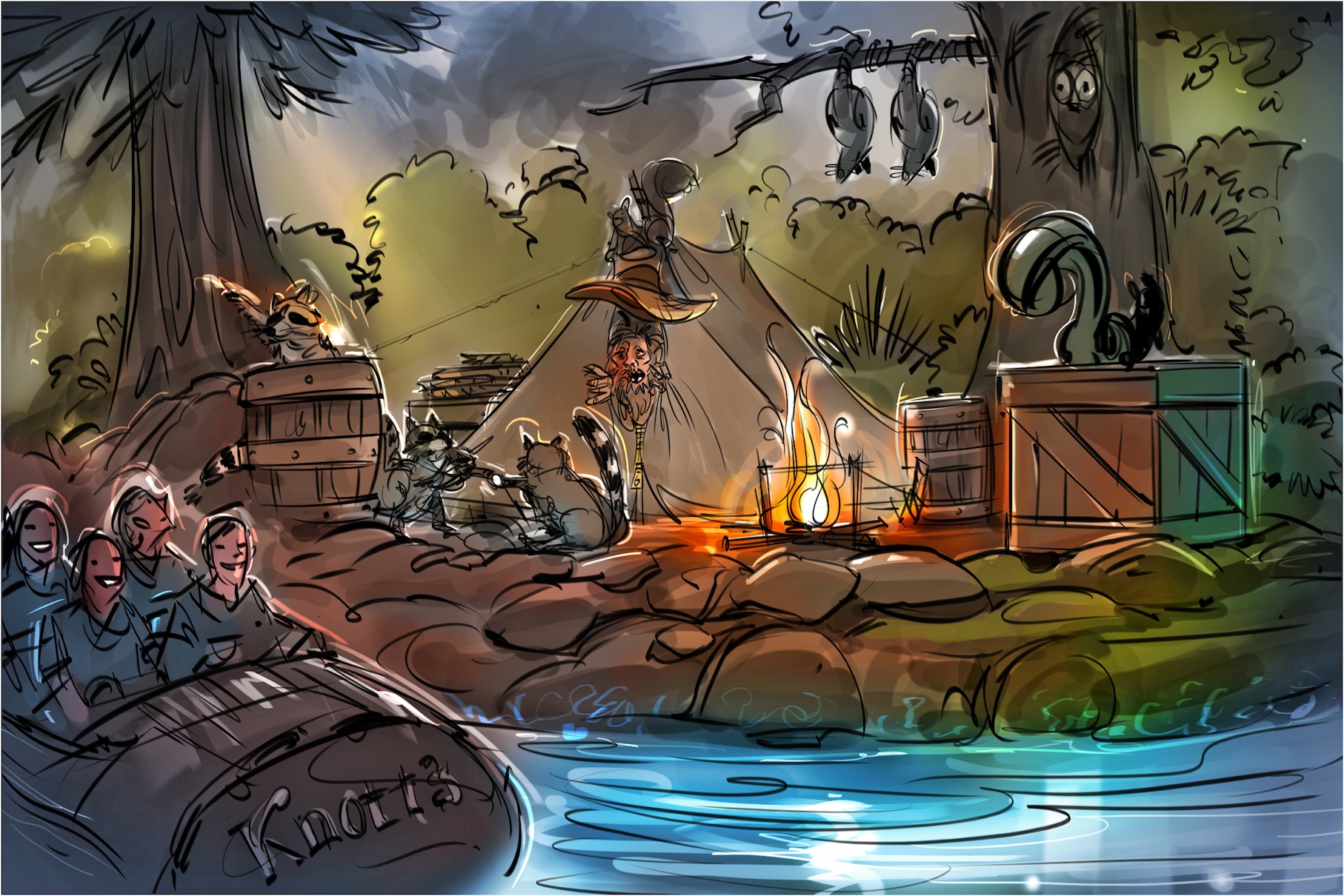 A Sneak Peek at Knott's Boardwalk and the Newly Refurbished Timber ...