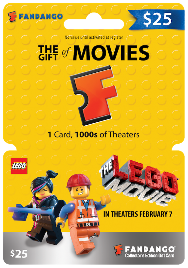 Fandango Introduces The LEGO Movie Gift Cards *Giveaway* - Rockin Mama™