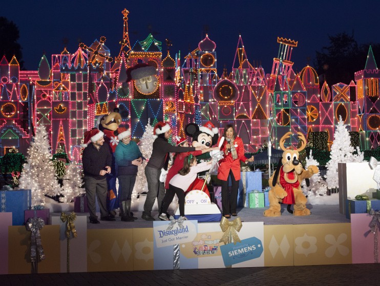 Inspirational Lighting of "it's a small world" Holiday Launches ...