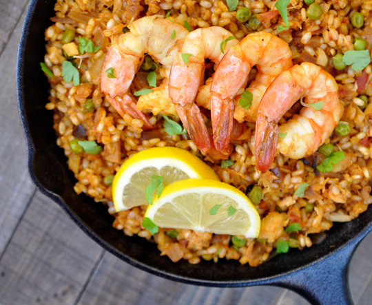Seafood Paella Recipe - Rockin Mama™