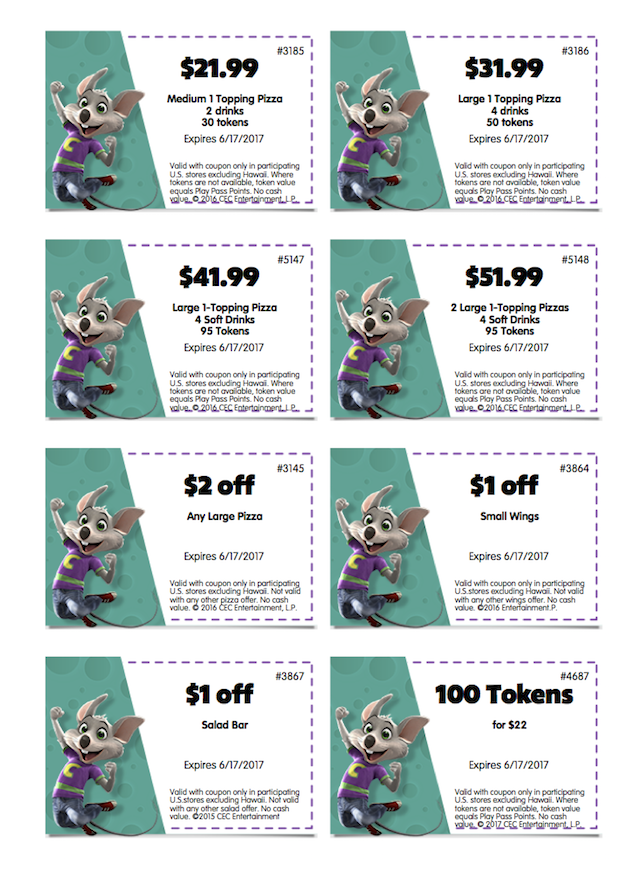 5 Reasons to Book Your Child's Birthday Party at Chuck E. Cheese's ...
