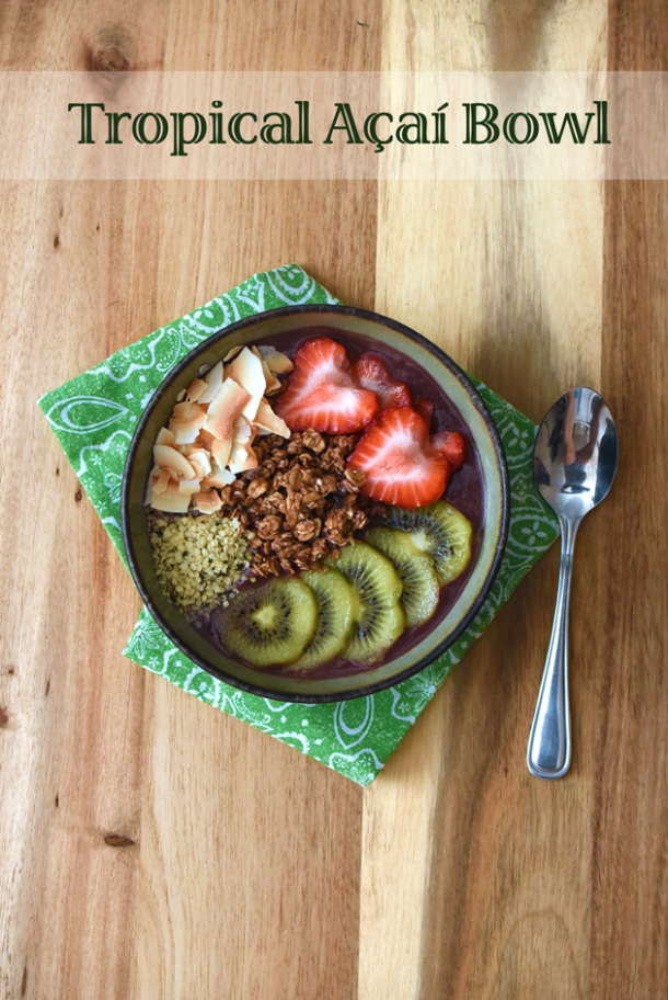 Tropical Açaí Bowl - Rockin Mama™