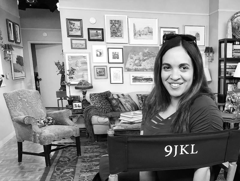 On the Set of 9JKL - Rockin Mama™