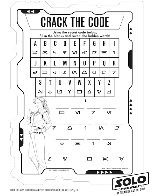 Solo: A Star Wars Story Printables - Rockin Mama™