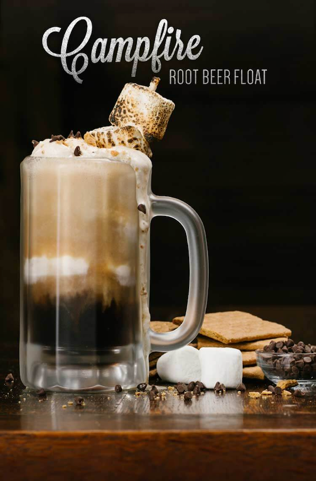 Salted Caramel Root Beer Float Recipe