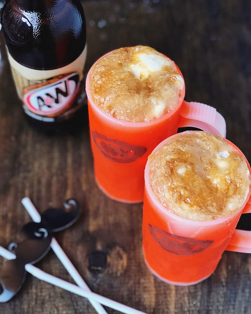 Salted Caramel Root Beer Float Recipe