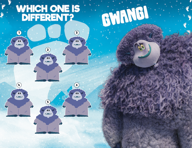 SmallFoot Printables, Coloring Sheets, and Activity Pages - Giveaway ...