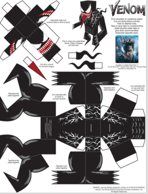 Venom Printables and Activity Pages - Rockin Mama™