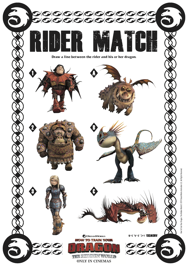 How to Train Your Dragon Printables - Rockin Mama™