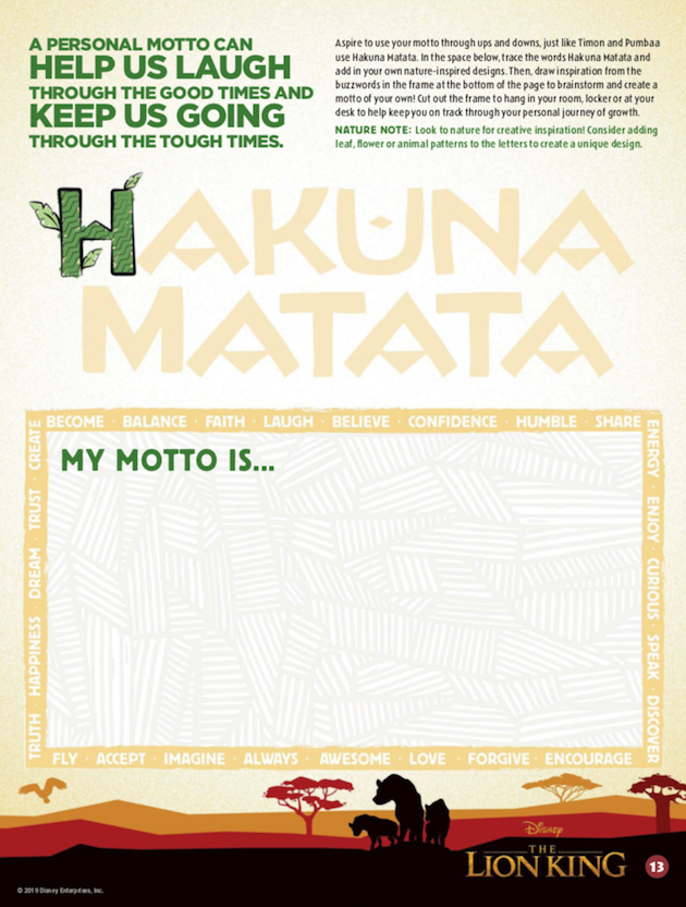 The Lion King Printables and Activities - Rockin Mama™