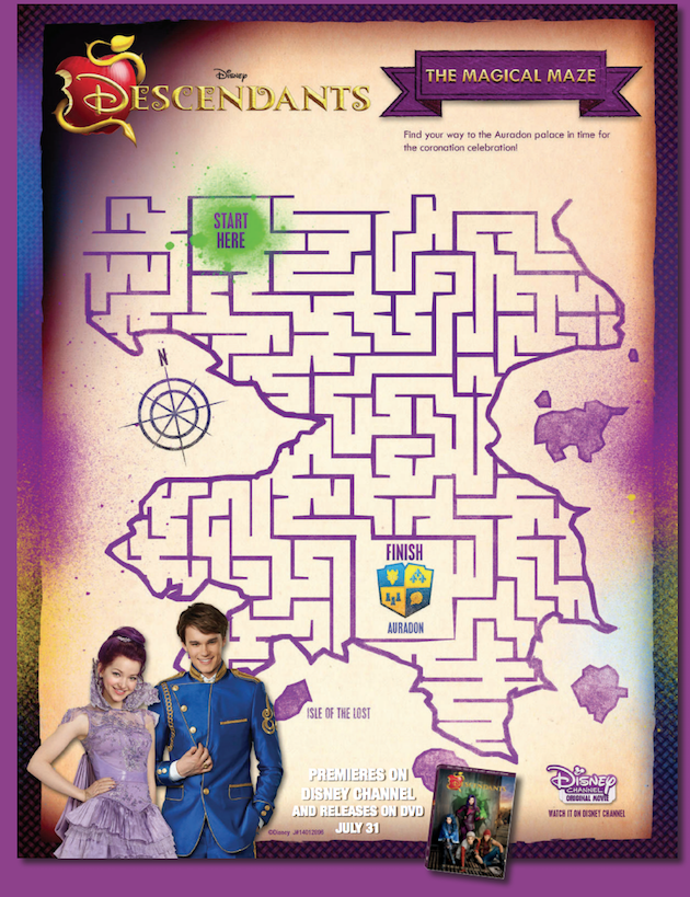 Disney Descendants 3 - Printables - Rockin Mama™