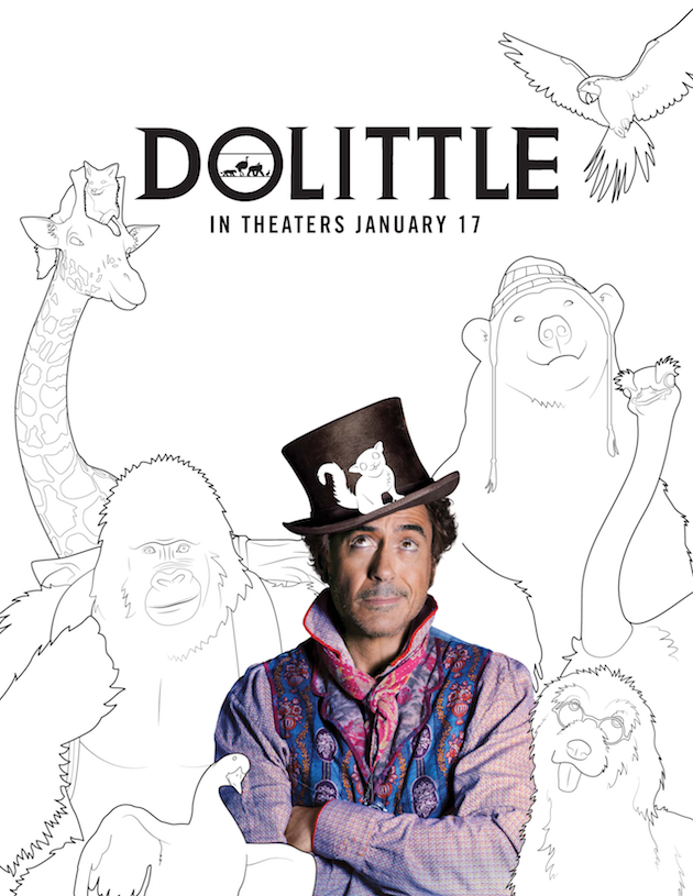 Dolittle Printables and Coloring Sheets - Rockin Mama™