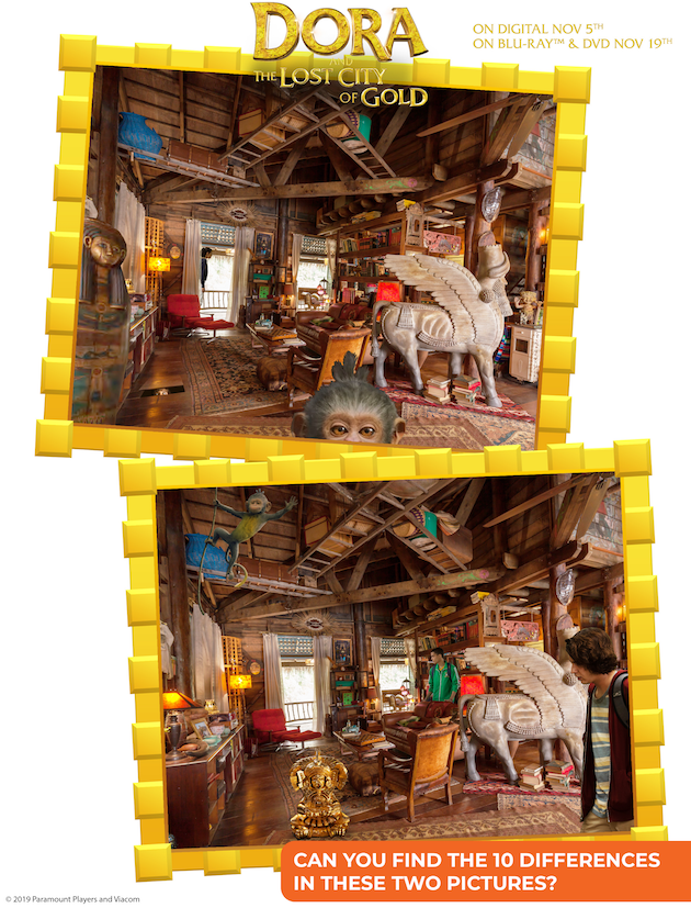 Dora and the Lost City of Gold Printables and Activity Sheets - Rockin ...