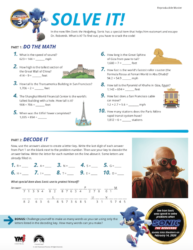 Sonic the Hedgehog Printables and Activity Pages - Rockin Mama™