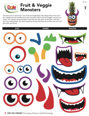 10 Pixar Monsters-Inspired Recipes To Take the Scare Out of Fruits and ...