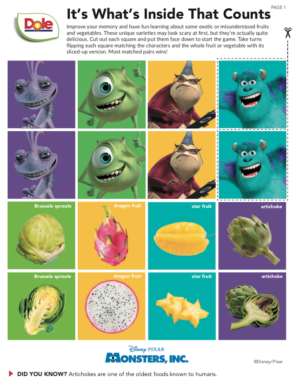 10 Pixar Monsters-Inspired Recipes To Take the Scare Out of Fruits and ...