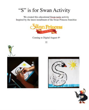 The Swan Princess: A Royal Wedding Printables and Activities - Rockin Mama™