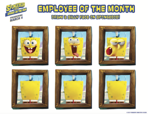 The Spongebob Movie: Sponge on the Run - Printables and Activities ...