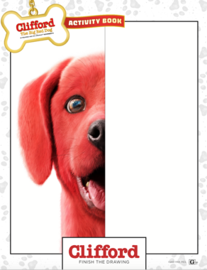 Clifford the Big Red Dog Printables and Activity Sheets - Rockin Mama™