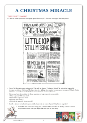 A Boy Called Christmas Printables and Activity Sheets - Rockin Mama™